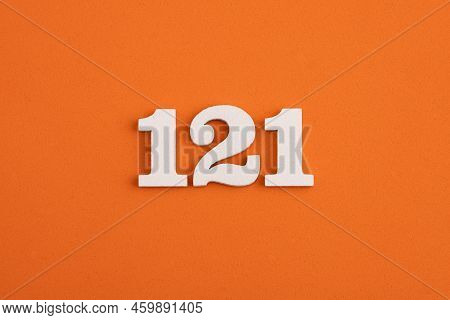 Number 121 - On Orange Image & Photo (Free Trial) | Bigstock