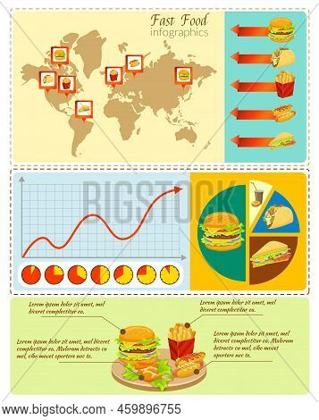 Fast Food Vector & Photo (Free Trial) | Bigstock