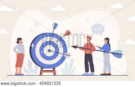 Striving Target Goal Vector & Photo (Free Trial) | Bigstock