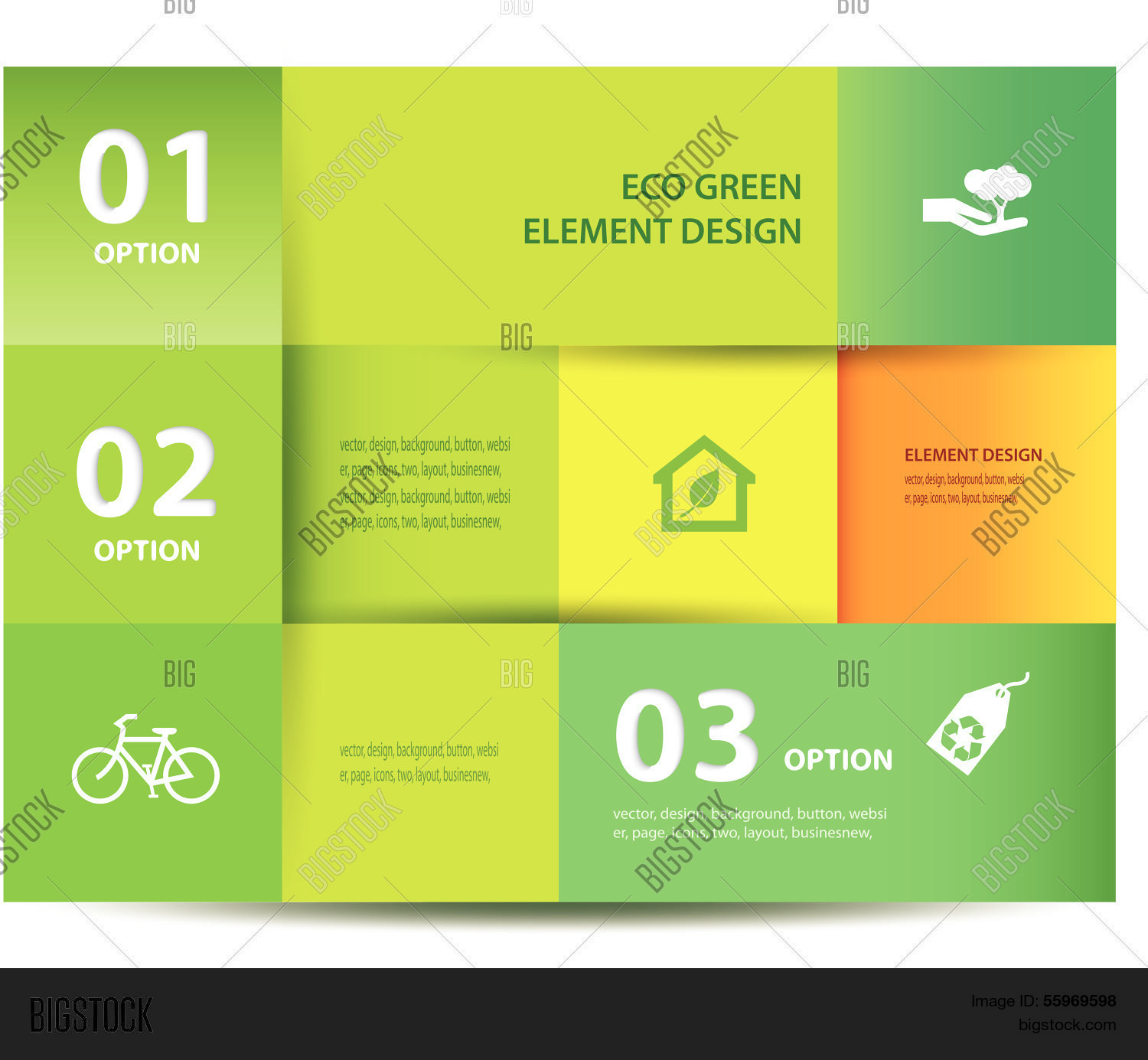 Vector y foto Vector Papel Eco N (prueba gratis) | Bigstock