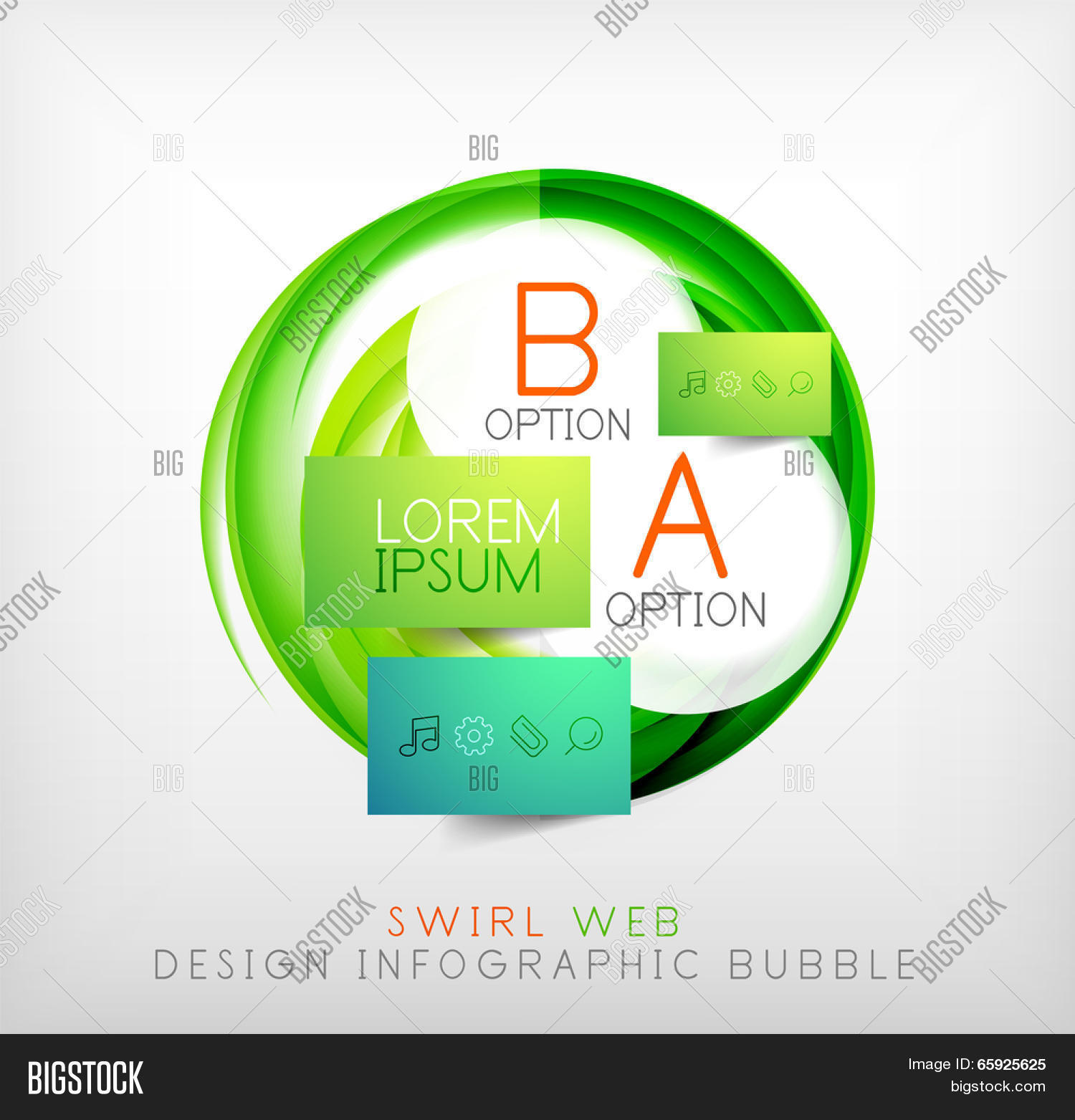 Circle Web Design Vector & Photo (Free Trial) | Bigstock