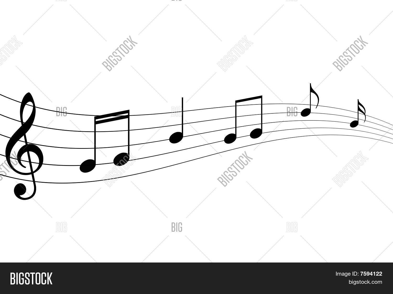 Musical Notes Vector & Photo (Free Trial) | Bigstock