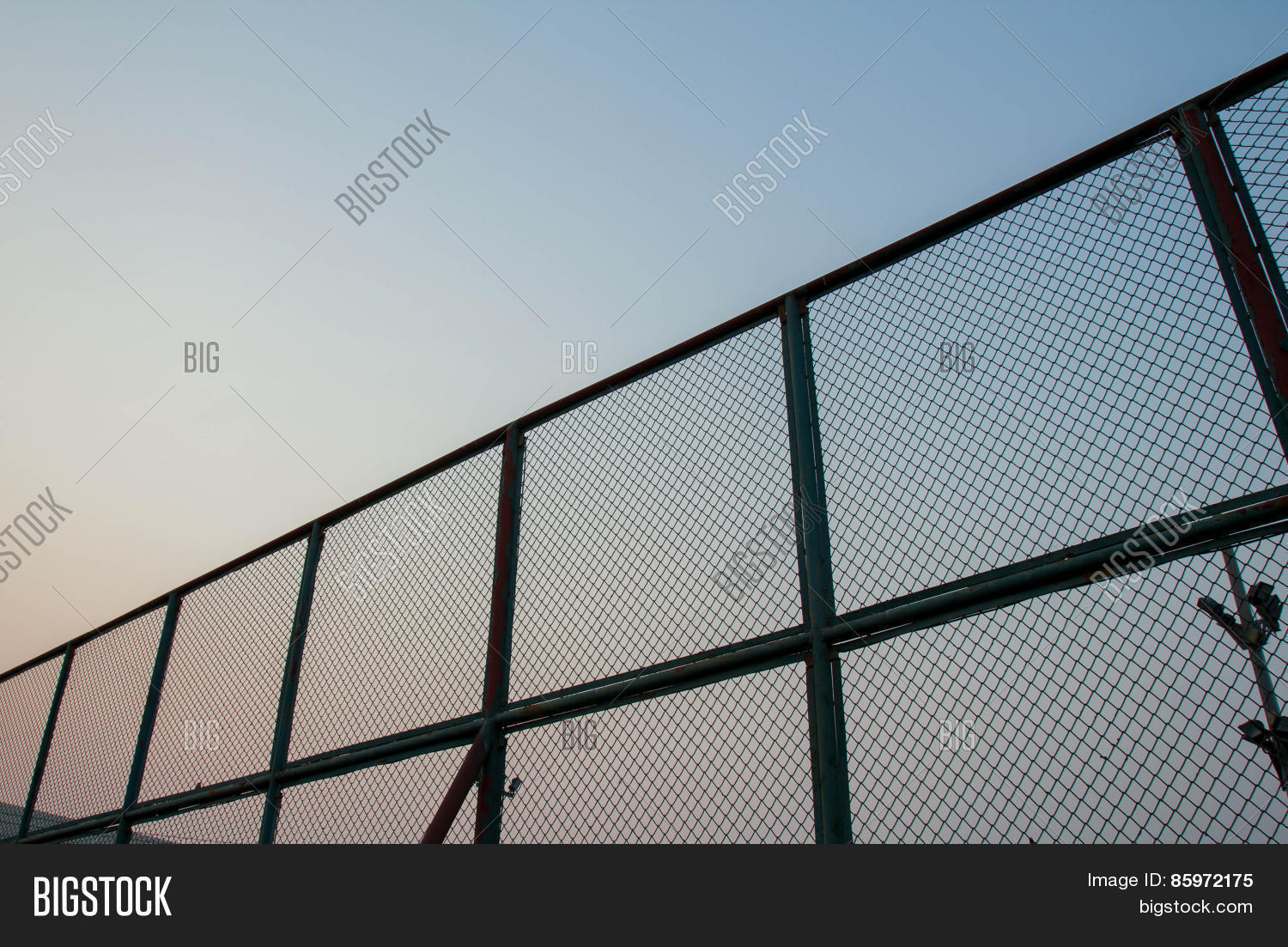 Steel Mesh Barrier Image & Photo (Free Trial) | Bigstock