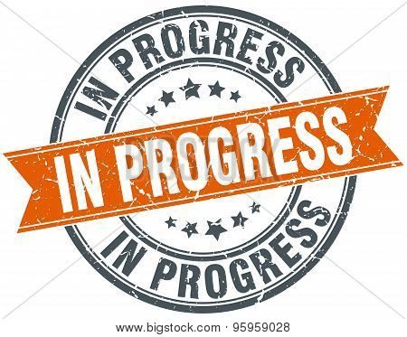 Progress Round Orange Vector & Photo (Free Trial) | Bigstock