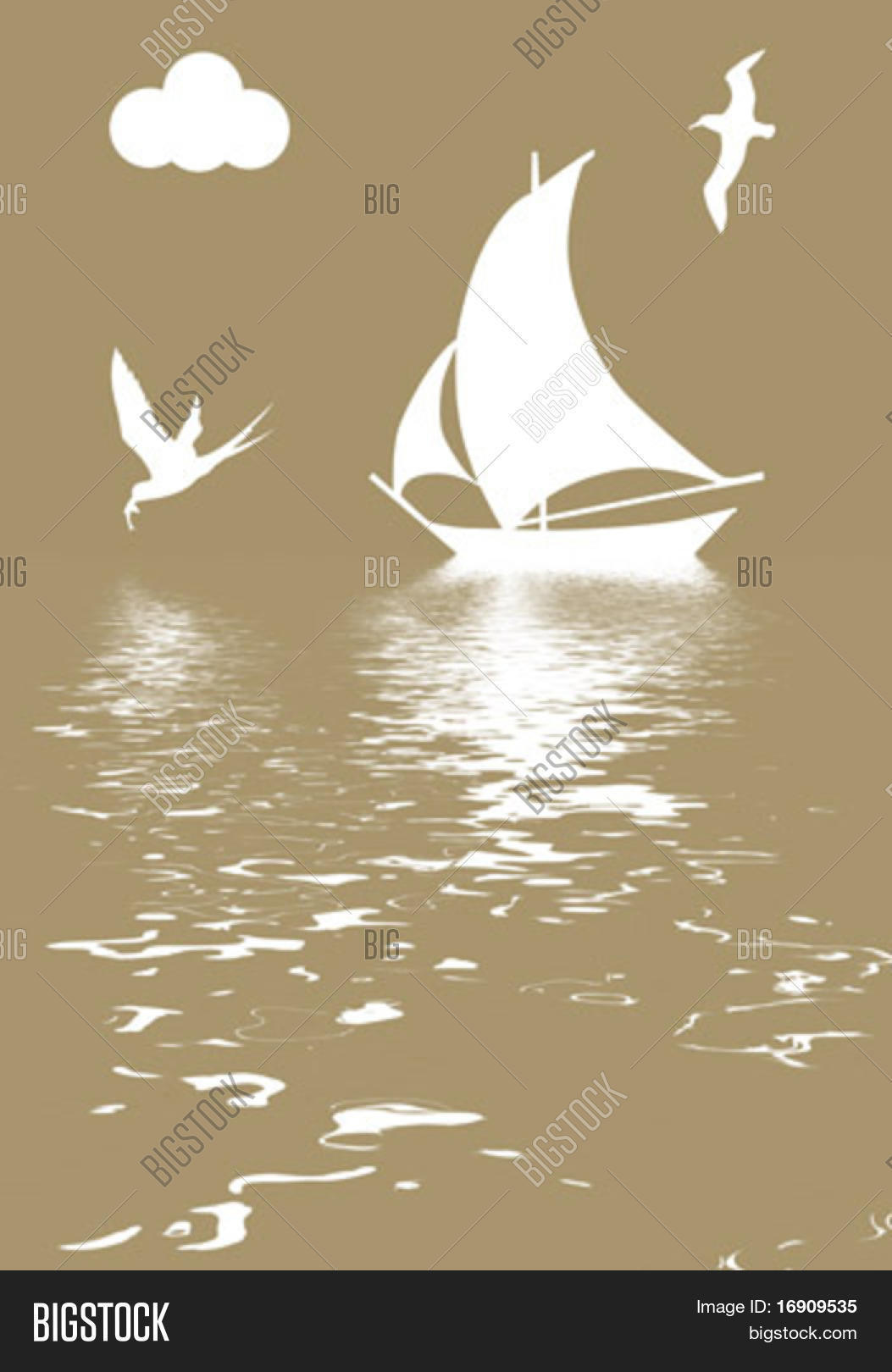 Vector y foto Velero De Ilustraci (prueba gratis) | Bigstock