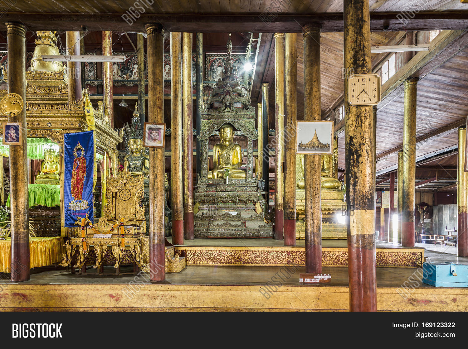 Buddha Shrine - Inside Image & Photo (Free Trial) | Bigstock