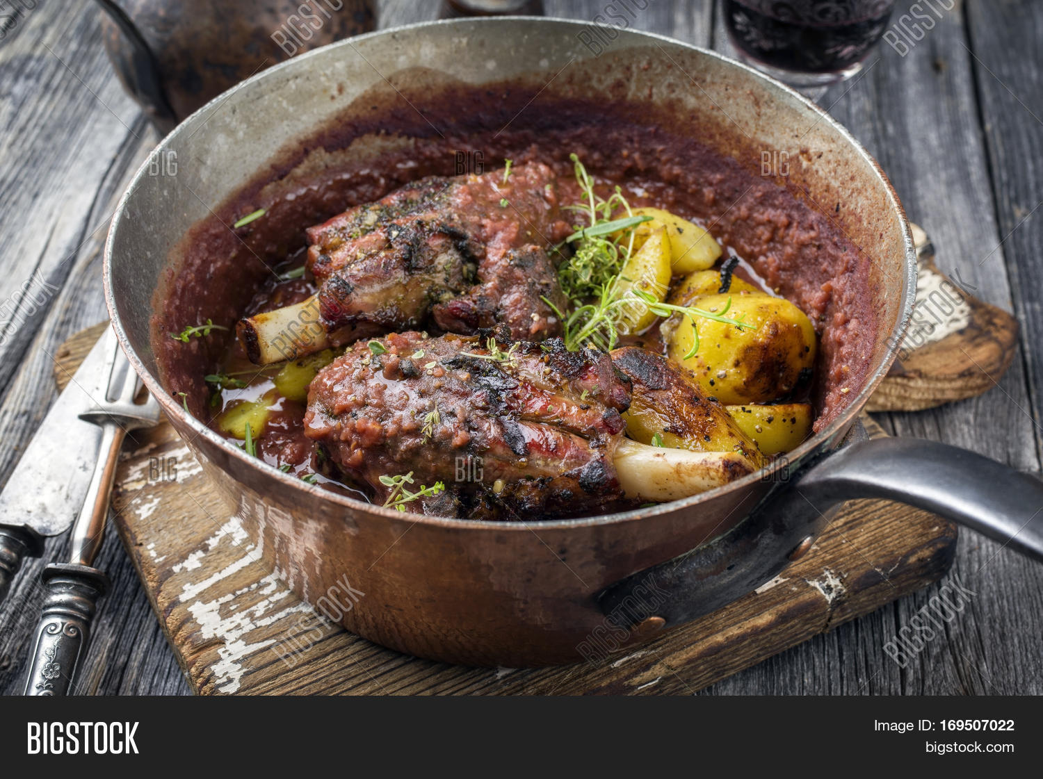 Lamb Knuckles Fried Image & Photo (Free Trial) | Bigstock