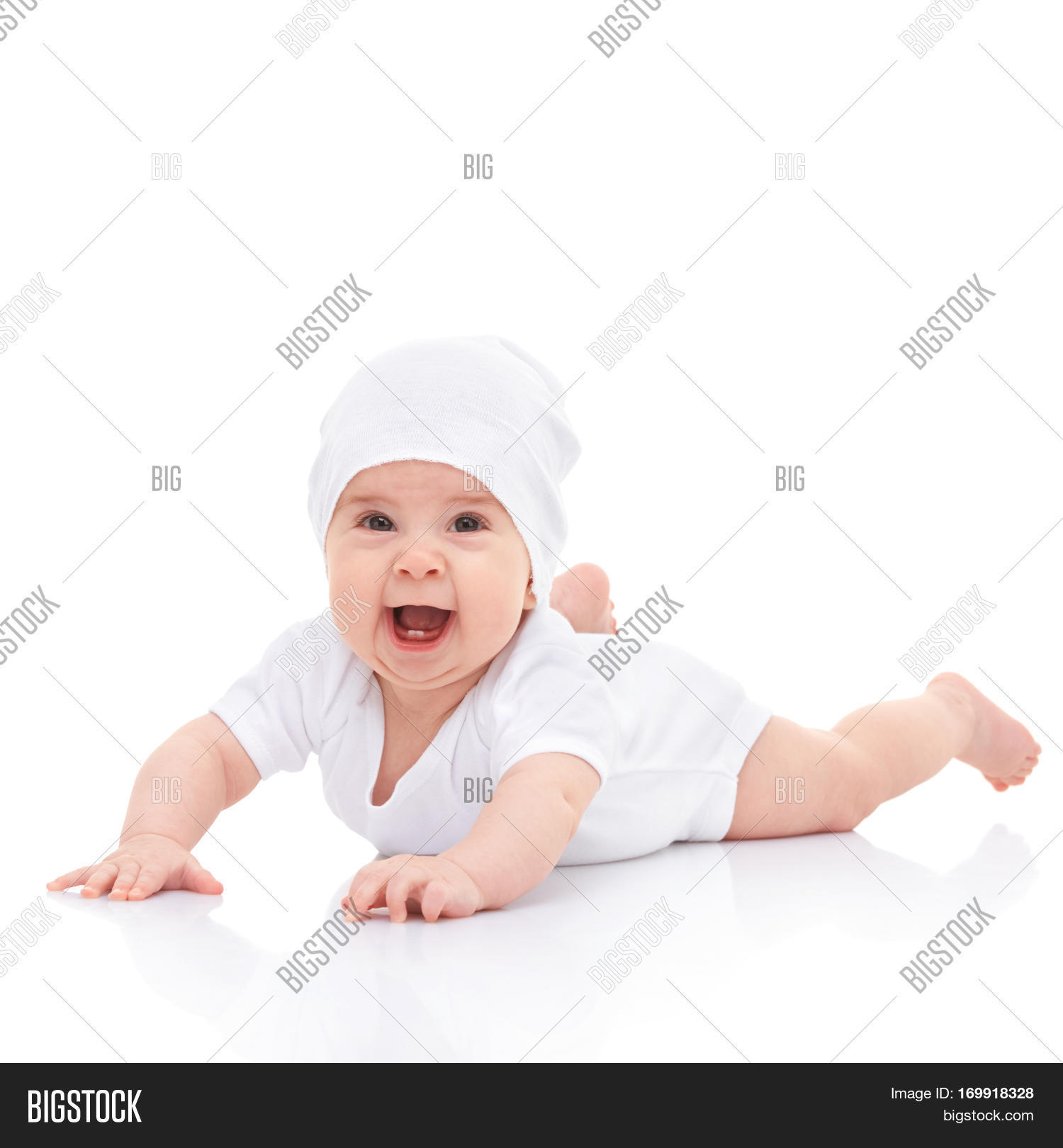 Cute Laughing Baby Image & Photo (Free Trial) | Bigstock