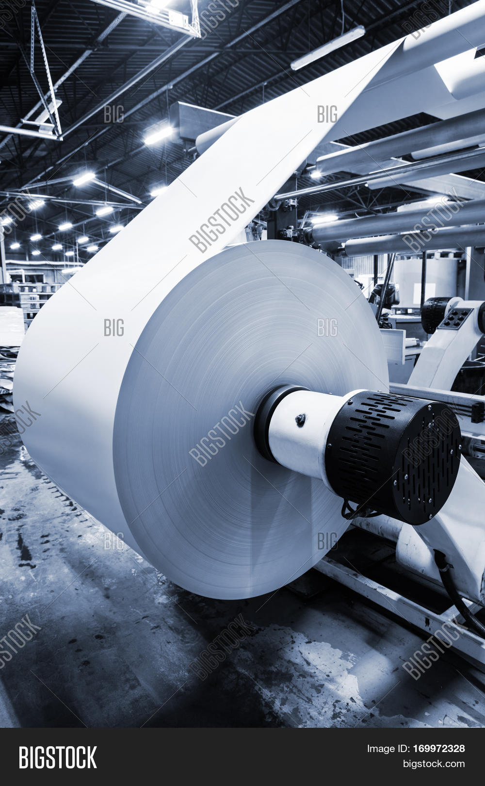 Unwinding Roll Paper Image & Photo (Free Trial) | Bigstock