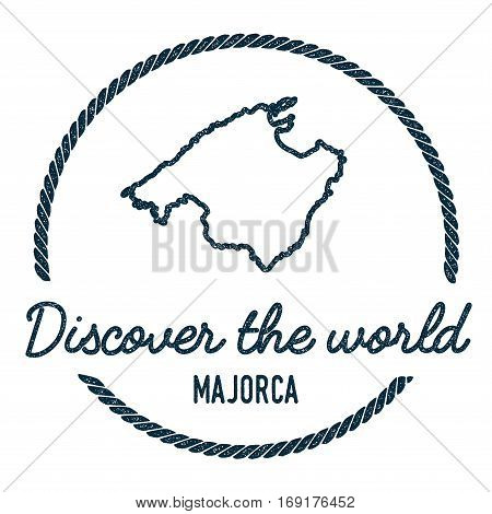 Majorca Map Outline. Vector & Photo (Free Trial) | Bigstock