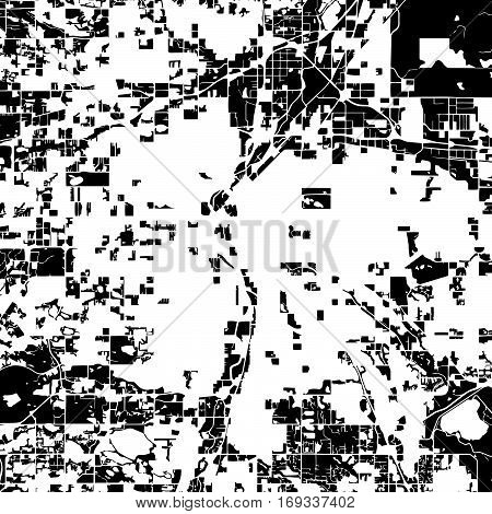 Jakarta Vector Map Vector & Photo (Free Trial) | Bigstock