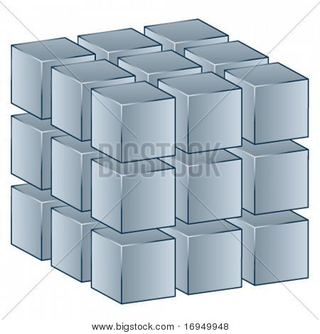 Vector 3d Cube Vector & Photo (Free Trial) | Bigstock