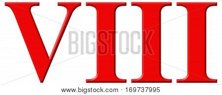 Roman Numeral Viii, Image & Photo (Free Trial) | Bigstock