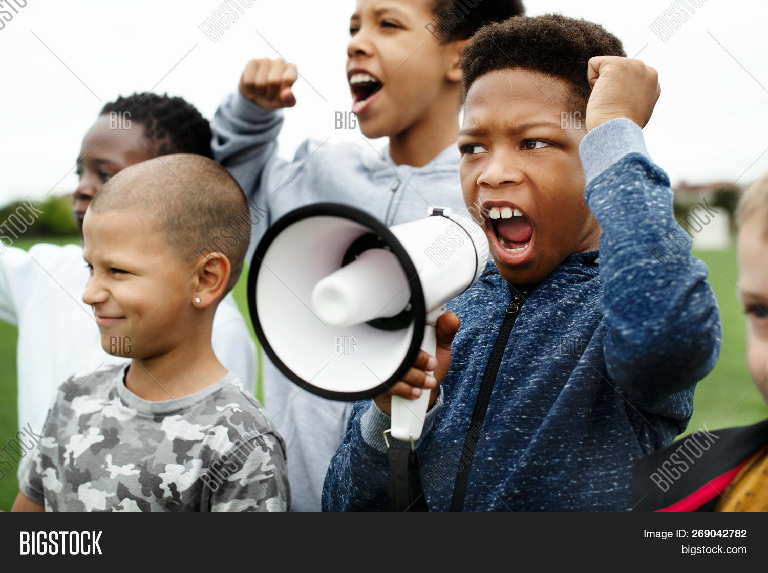 Young Boy Shouting On Image & Photo (Free Trial) | Bigstock