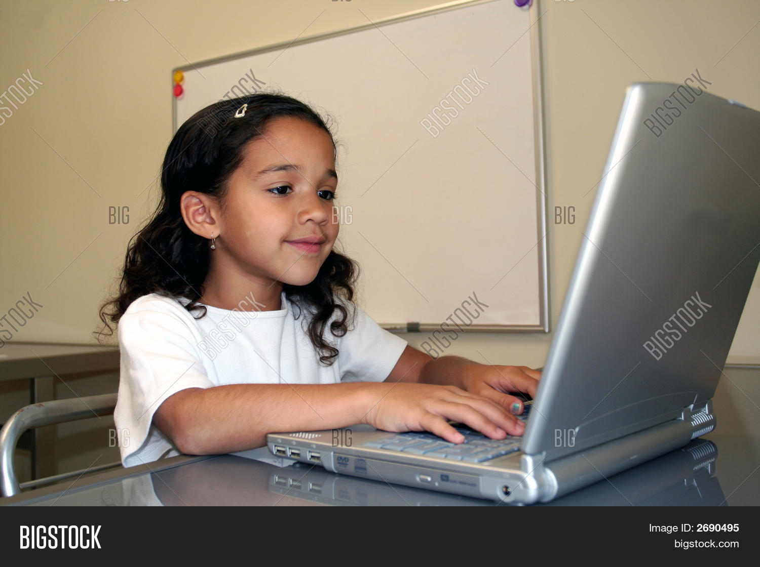 Child On Computer Image & Photo (Free Trial) | Bigstock