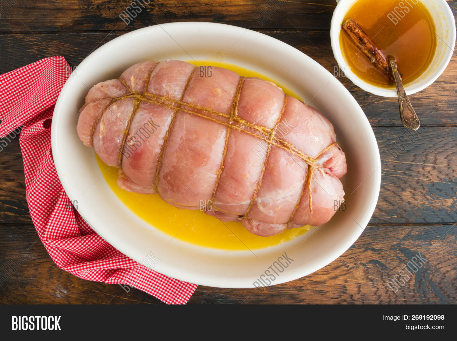 Raw Stuffed Turkey Image & Photo (Free Trial) | Bigstock