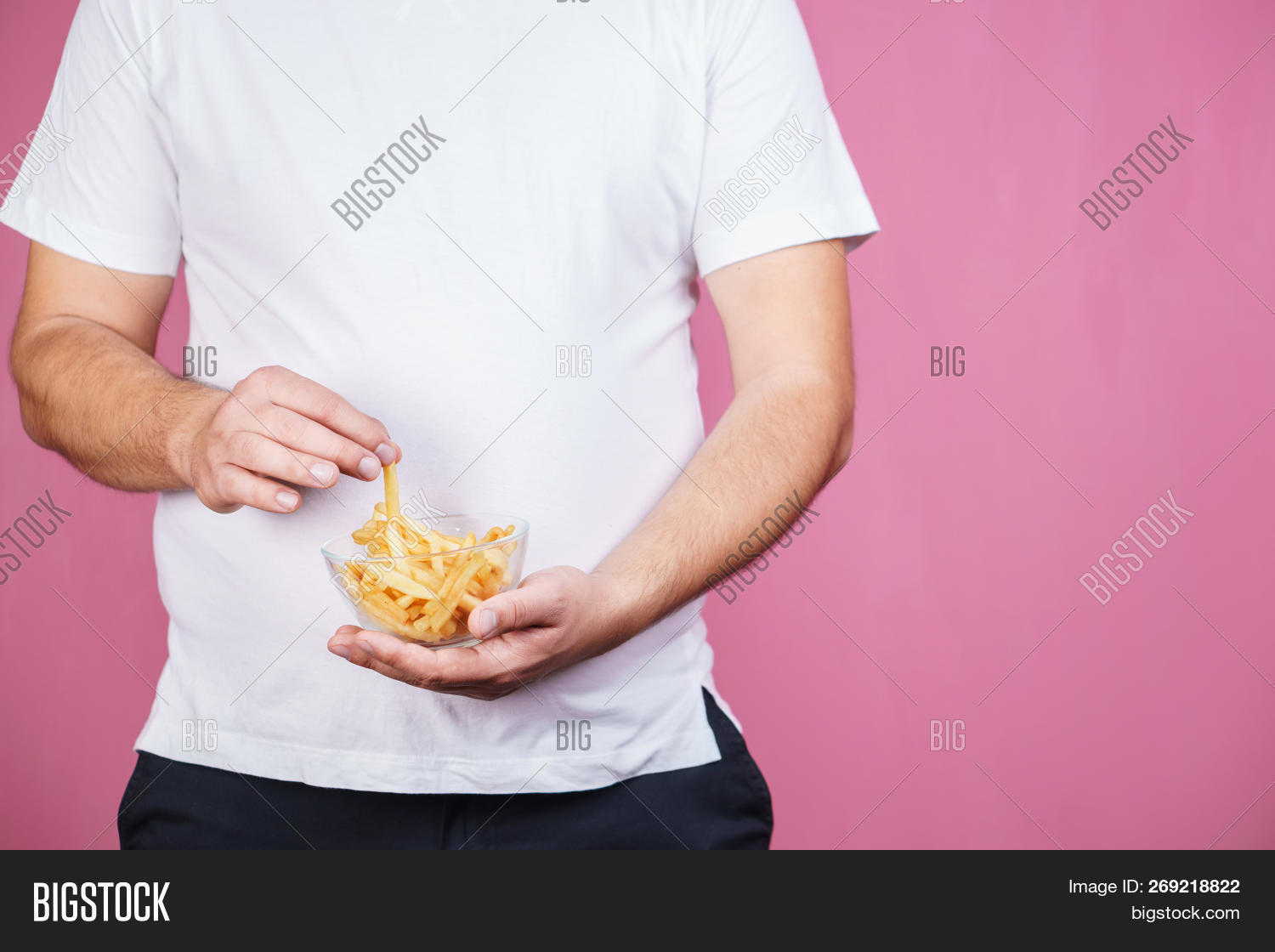 Glutton Man Eating Image & Photo (Free Trial) | Bigstock