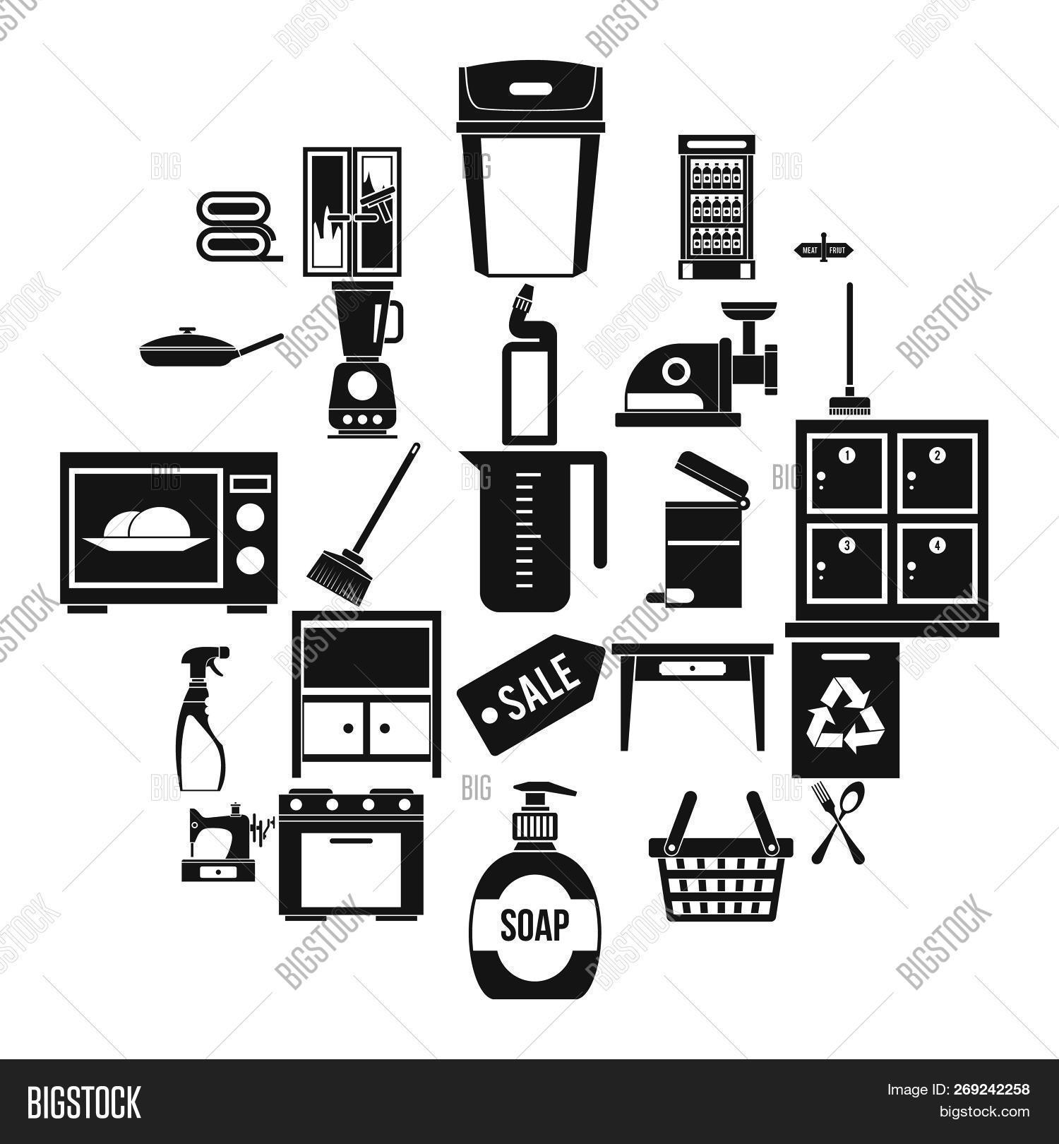 Fireside Icons Set. Image & Photo (Free Trial) | Bigstock