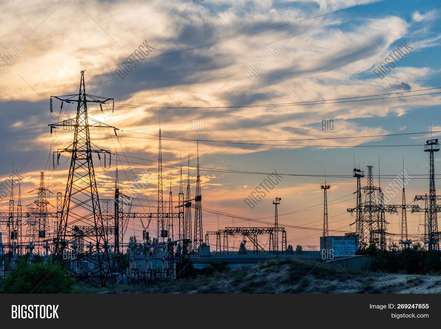 High-voltage Power Image & Photo (Free Trial) | Bigstock