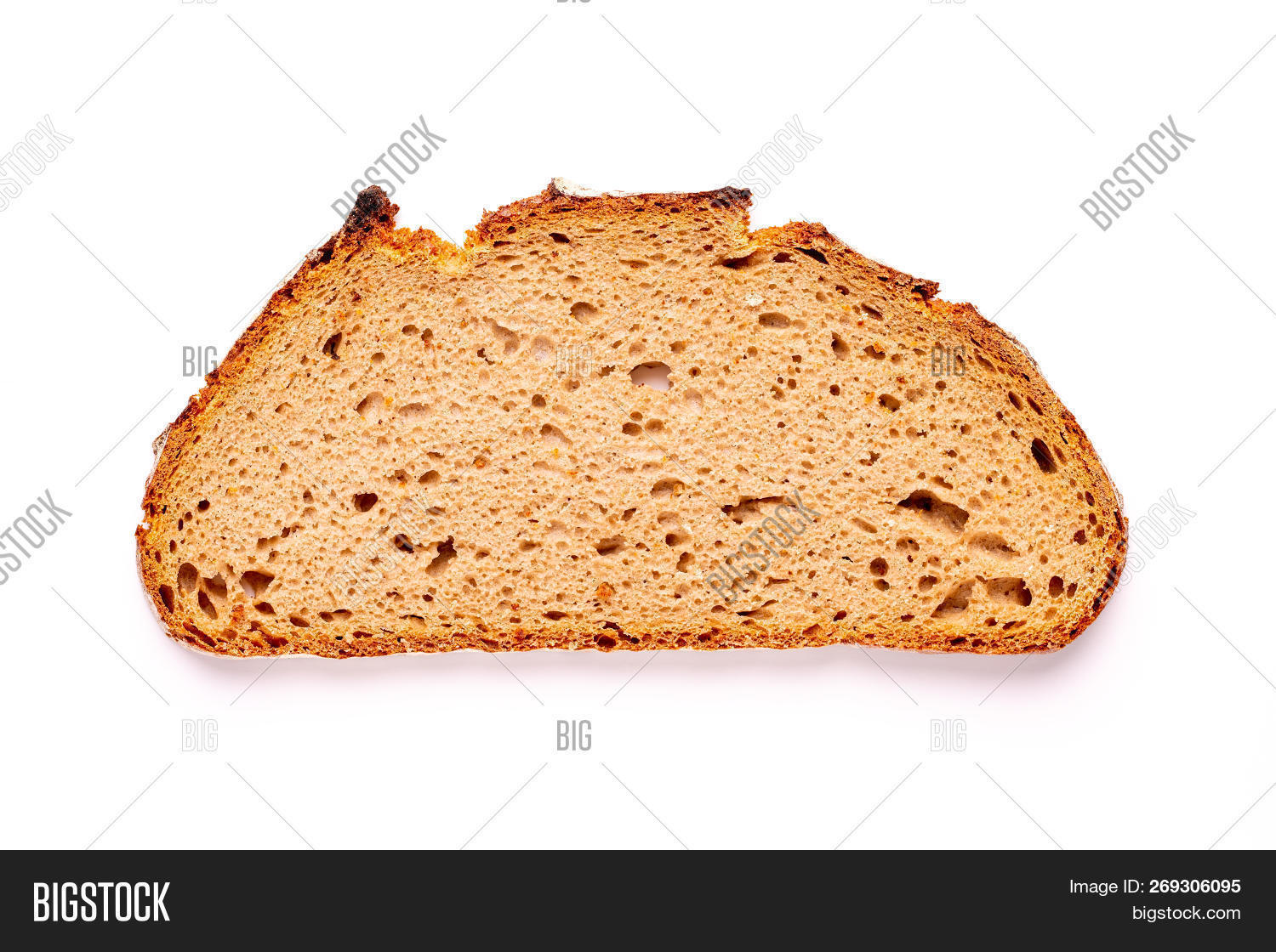 One Single Slice Bread Image & Photo (Free Trial) | Bigstock