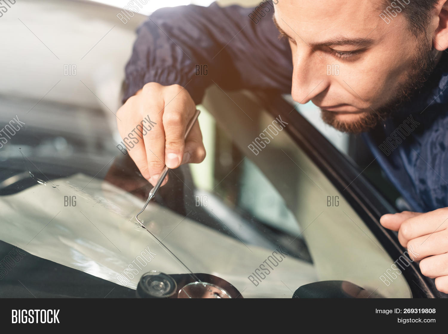 Close Car Glaze Worker Image & Photo (Free Trial) | Bigstock