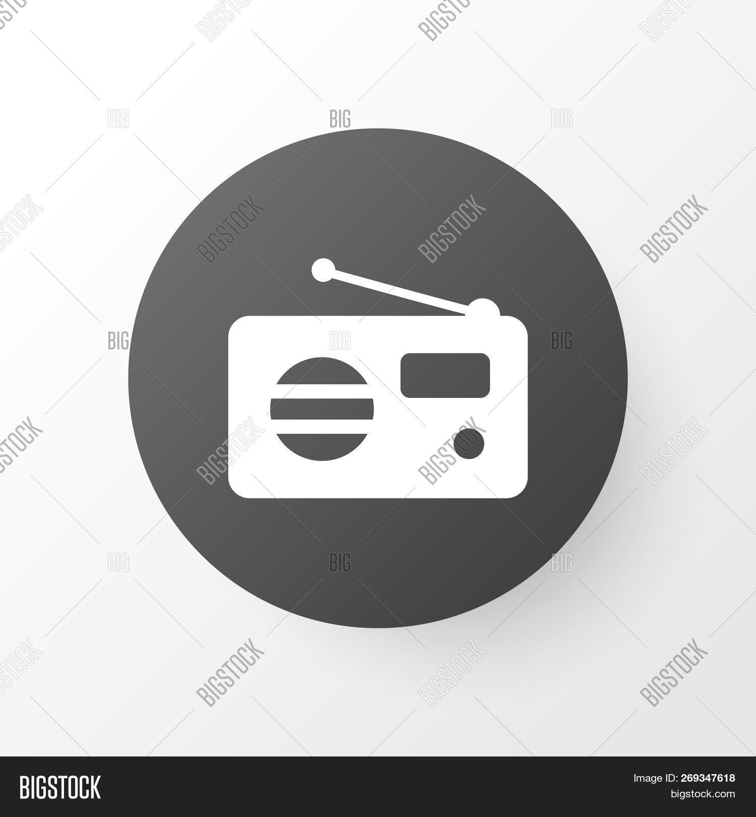 Fm Icon Symbol. Image & Photo (Free Trial) | Bigstock
