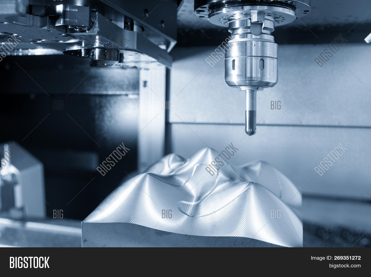 Cnc Milling Machine Image & Photo (Free Trial) | Bigstock