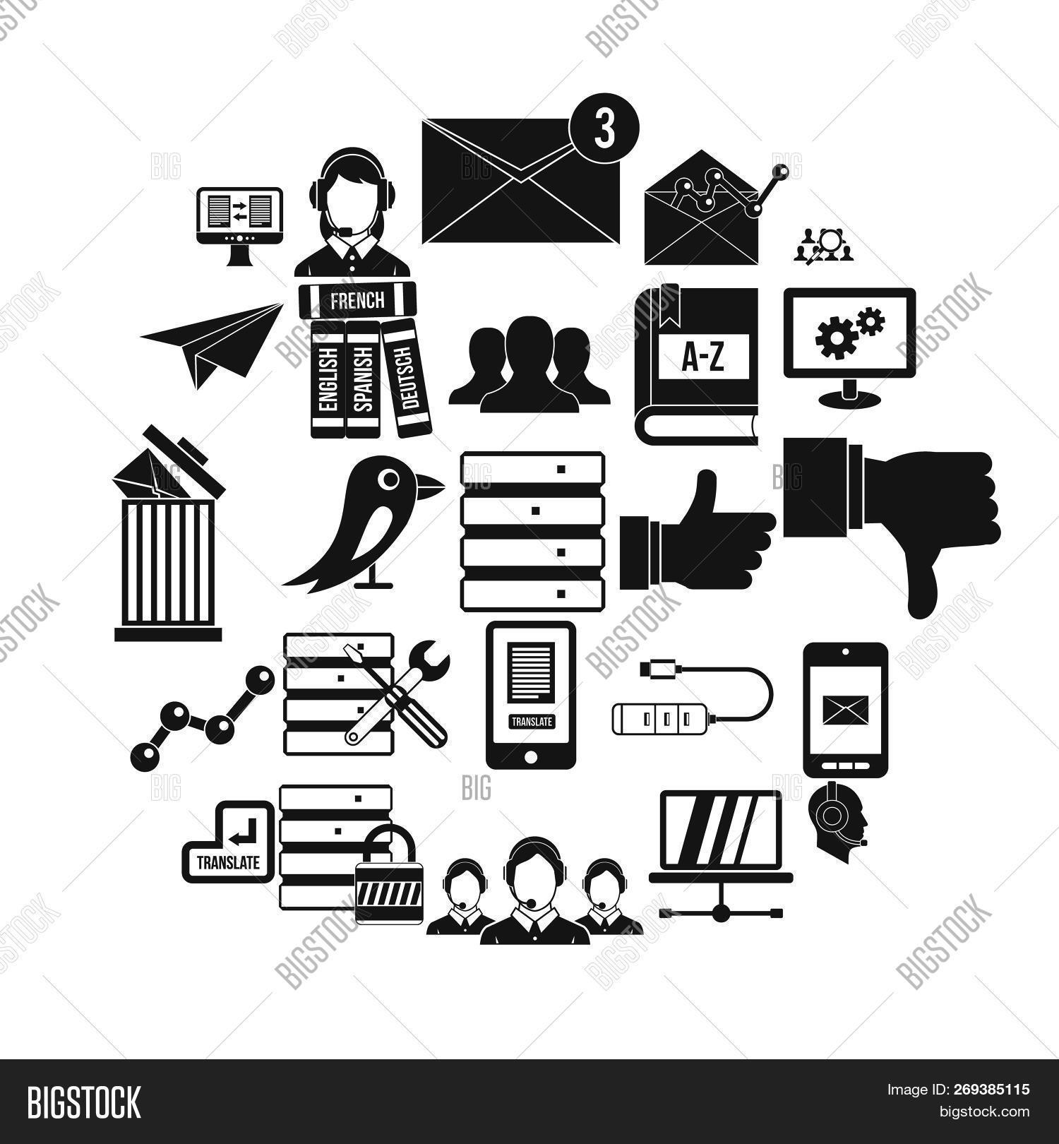 Reciprocality Icons Image & Photo (Free Trial) | Bigstock