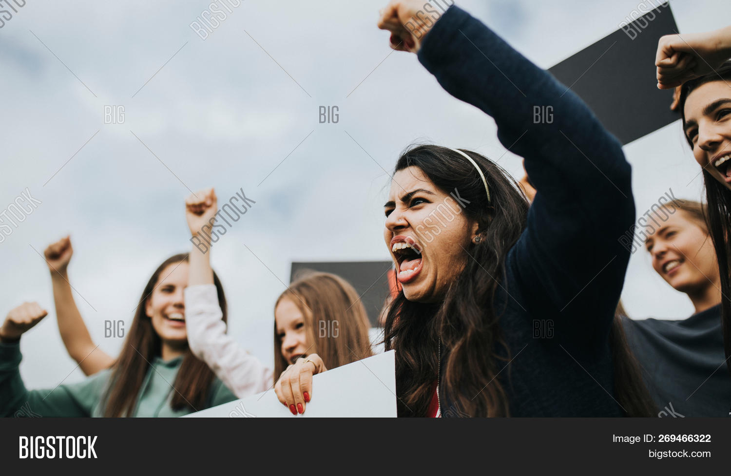 Group Angry Female Image & Photo (Free Trial) | Bigstock