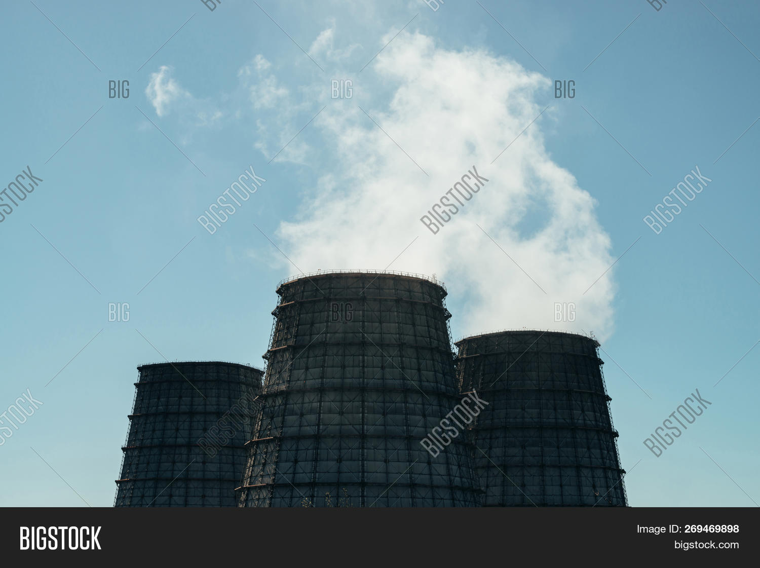 Three Big Tower Chpp Image & Photo (Free Trial) | Bigstock