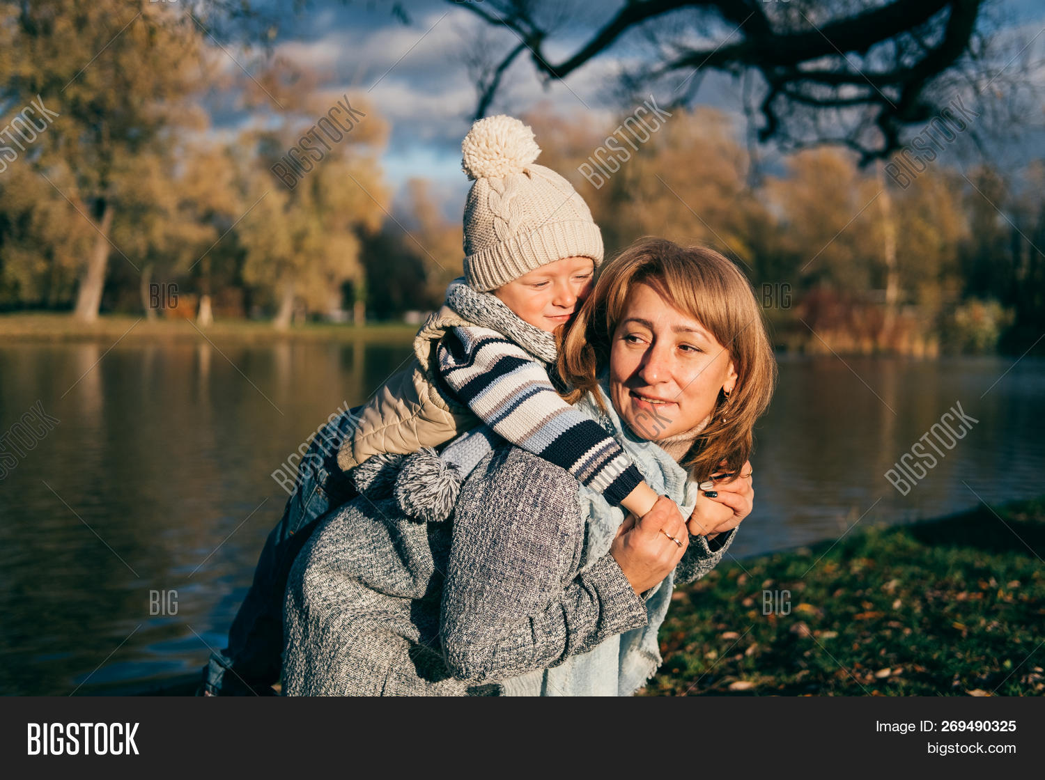 Little Child Embracing Image & Photo (Free Trial) | Bigstock