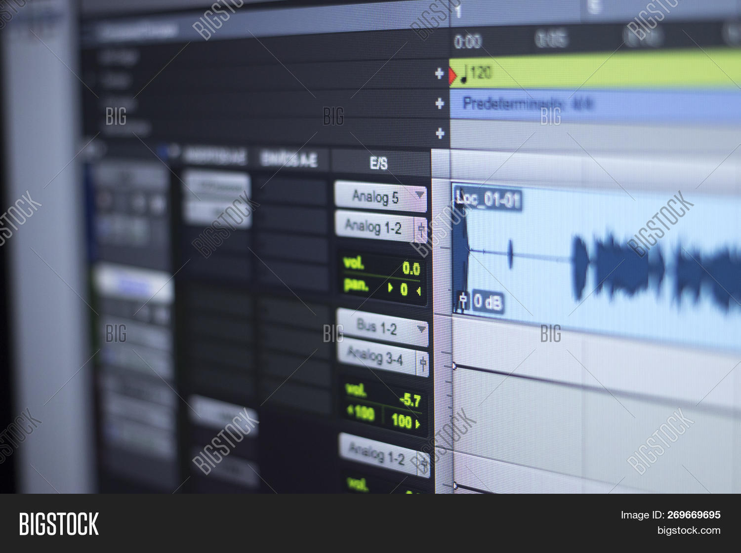 Recording Studio Audio Image & Photo (Free Trial) | Bigstock