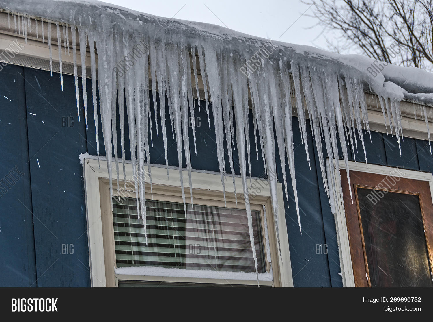 Large Icicles Hanging Image & Photo (Free Trial) | Bigstock