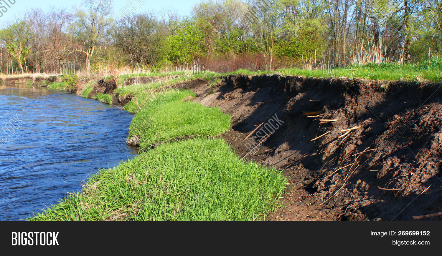 River Bank Erosion Image & Photo (Free Trial) | Bigstock