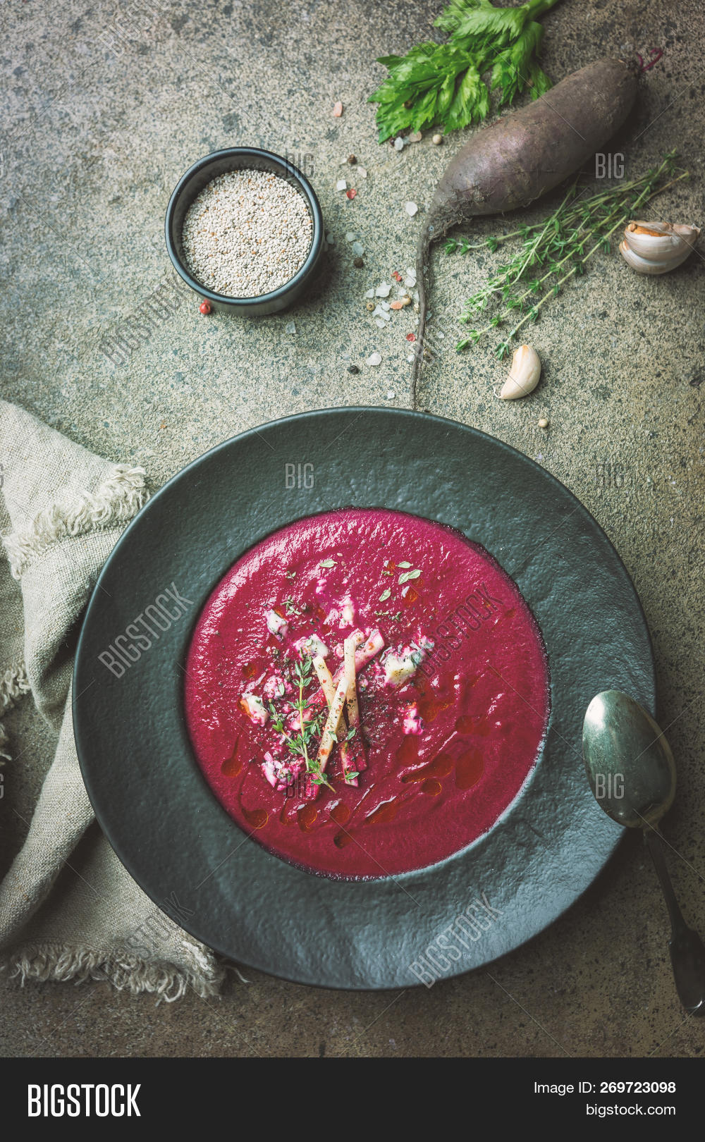 Cold Beetroot Mashed Image & Photo (Free Trial) | Bigstock