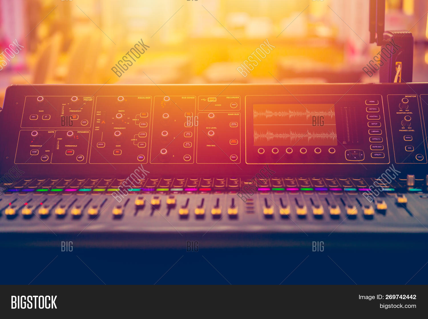 Sound Stage Mixer Image & Photo (Free Trial) | Bigstock
