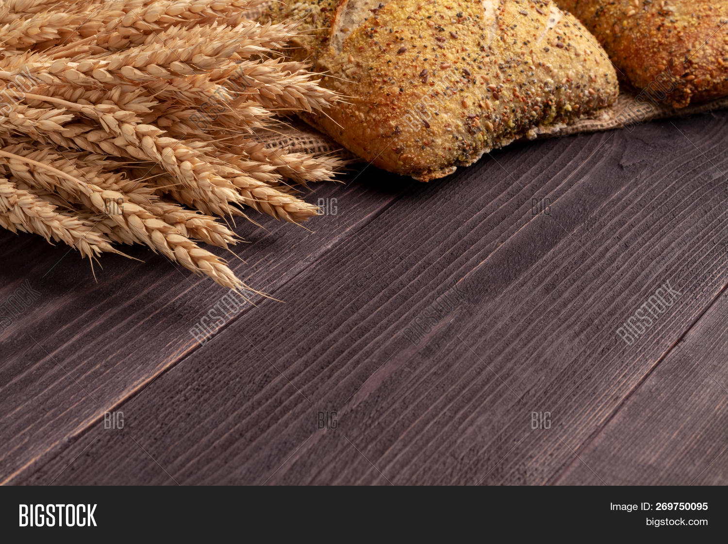 Bread Background On Image & Photo (Free Trial) | Bigstock