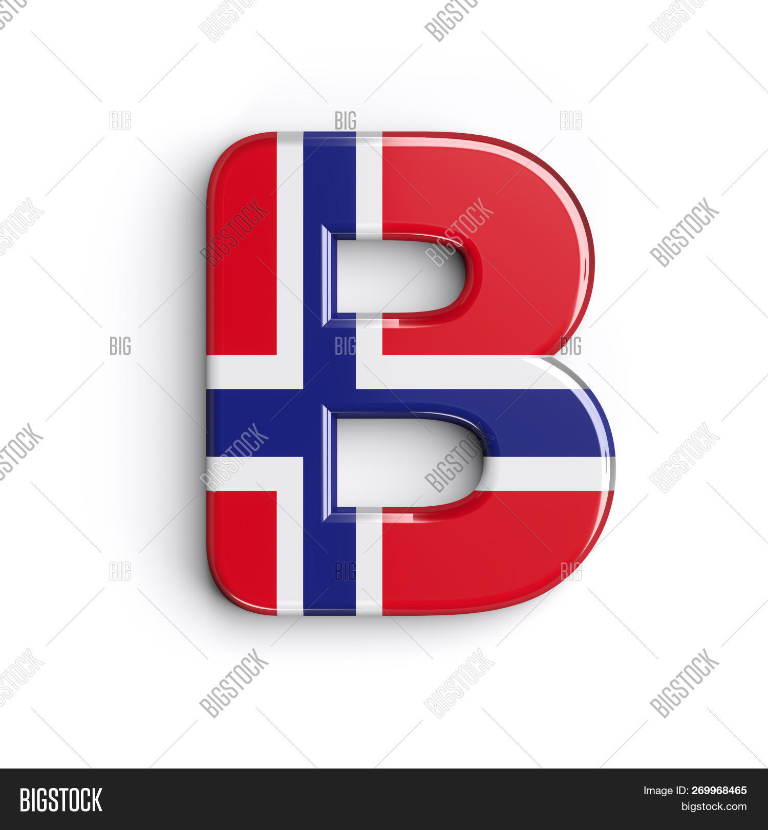 Norway Letter B - Image & Photo (Free Trial) | Bigstock