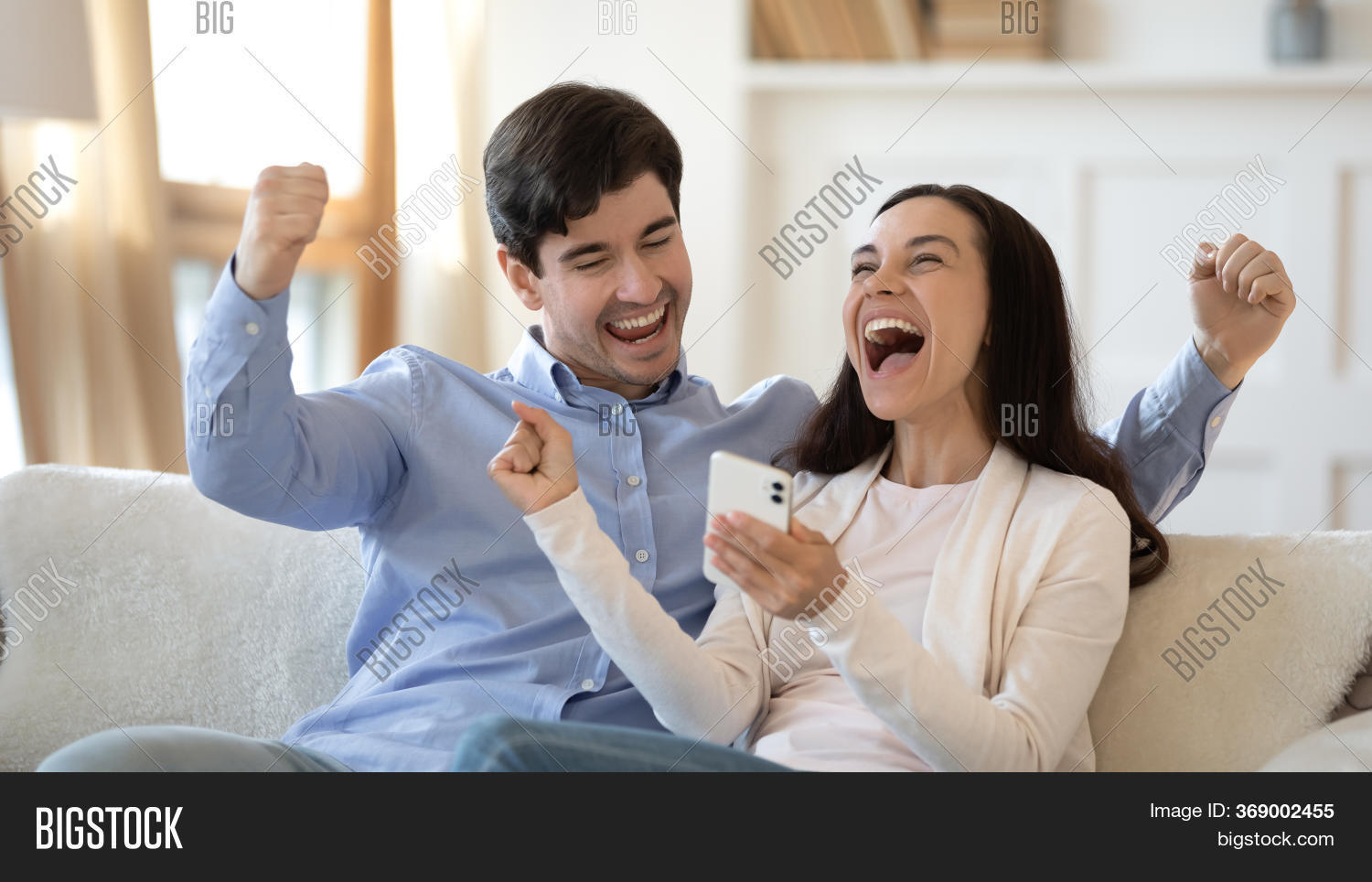 Overjoyed Couple Image & Photo (Free Trial) | Bigstock