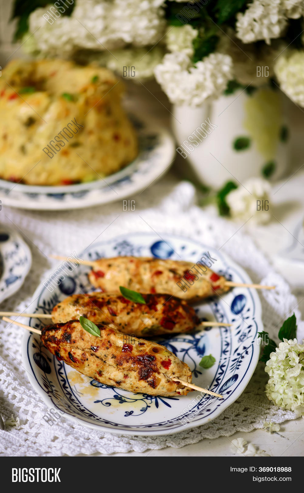 Mini Kebab Chicken Image & Photo (Free Trial) | Bigstock