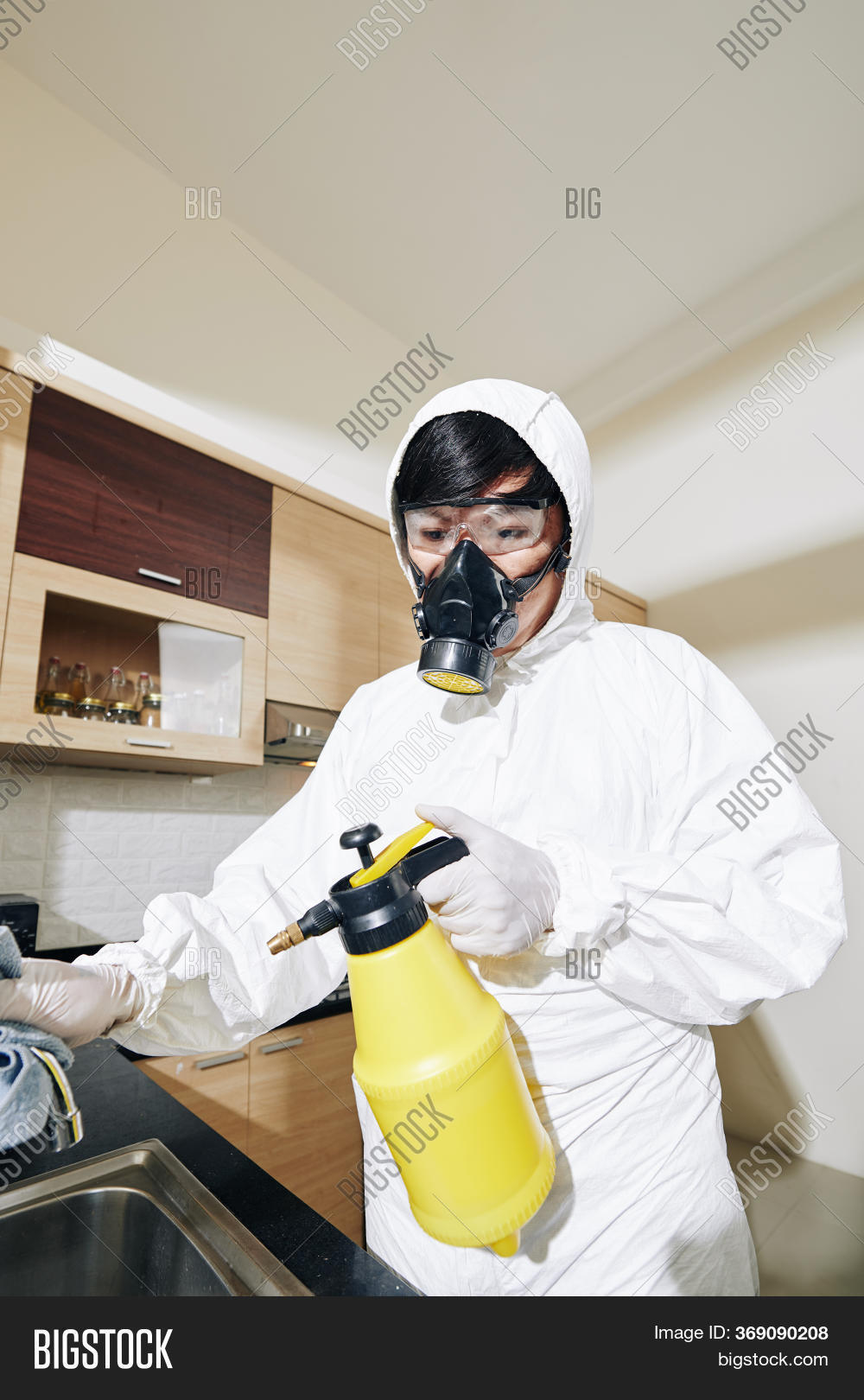 Asian Cleaning Service Image & Photo (Free Trial) | Bigstock