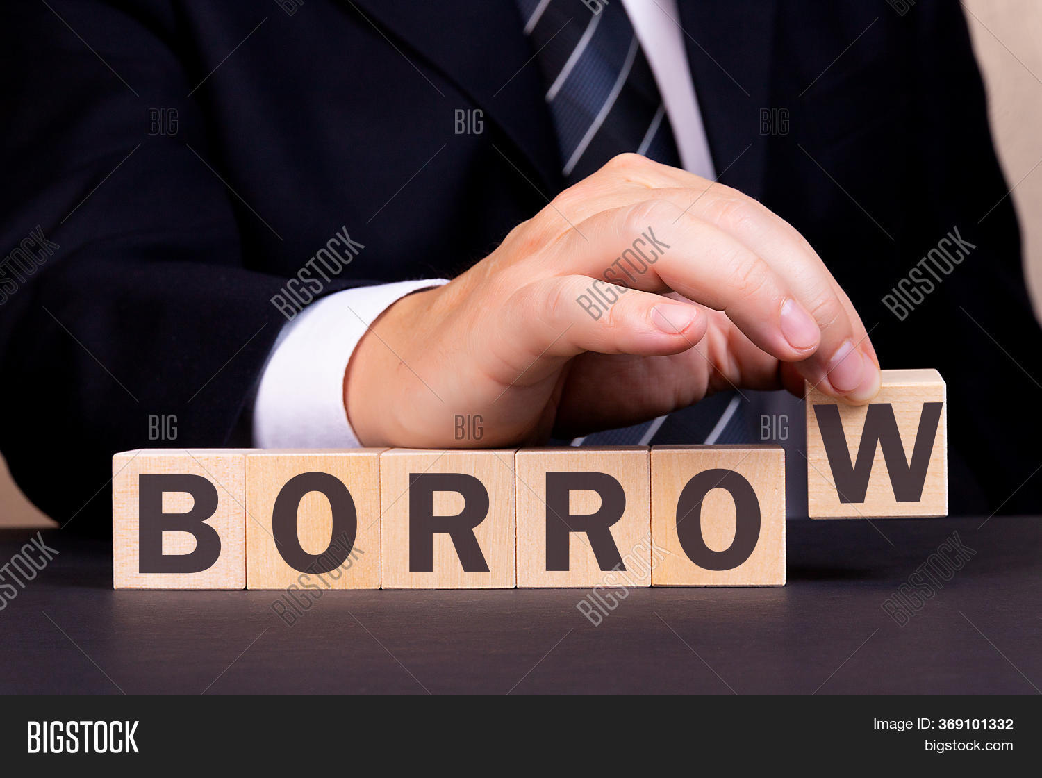 Man Made Word Borrow Image & Photo (Free Trial) | Bigstock
