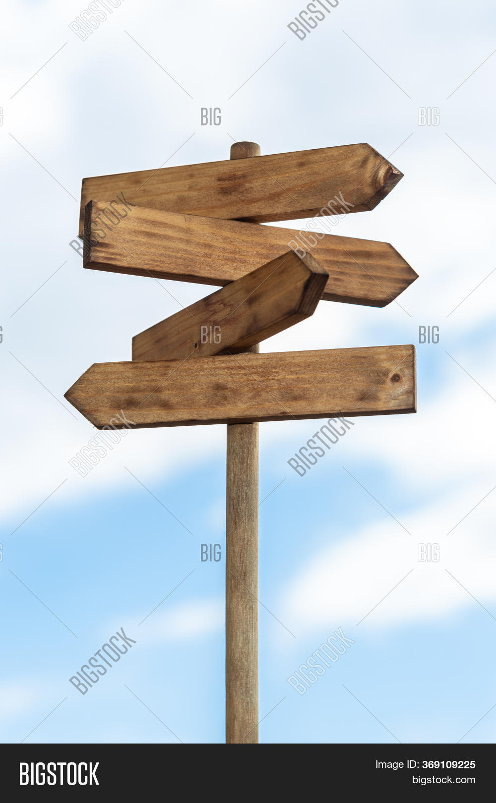 Wooden Sign Post Image & Photo (Free Trial) | Bigstock