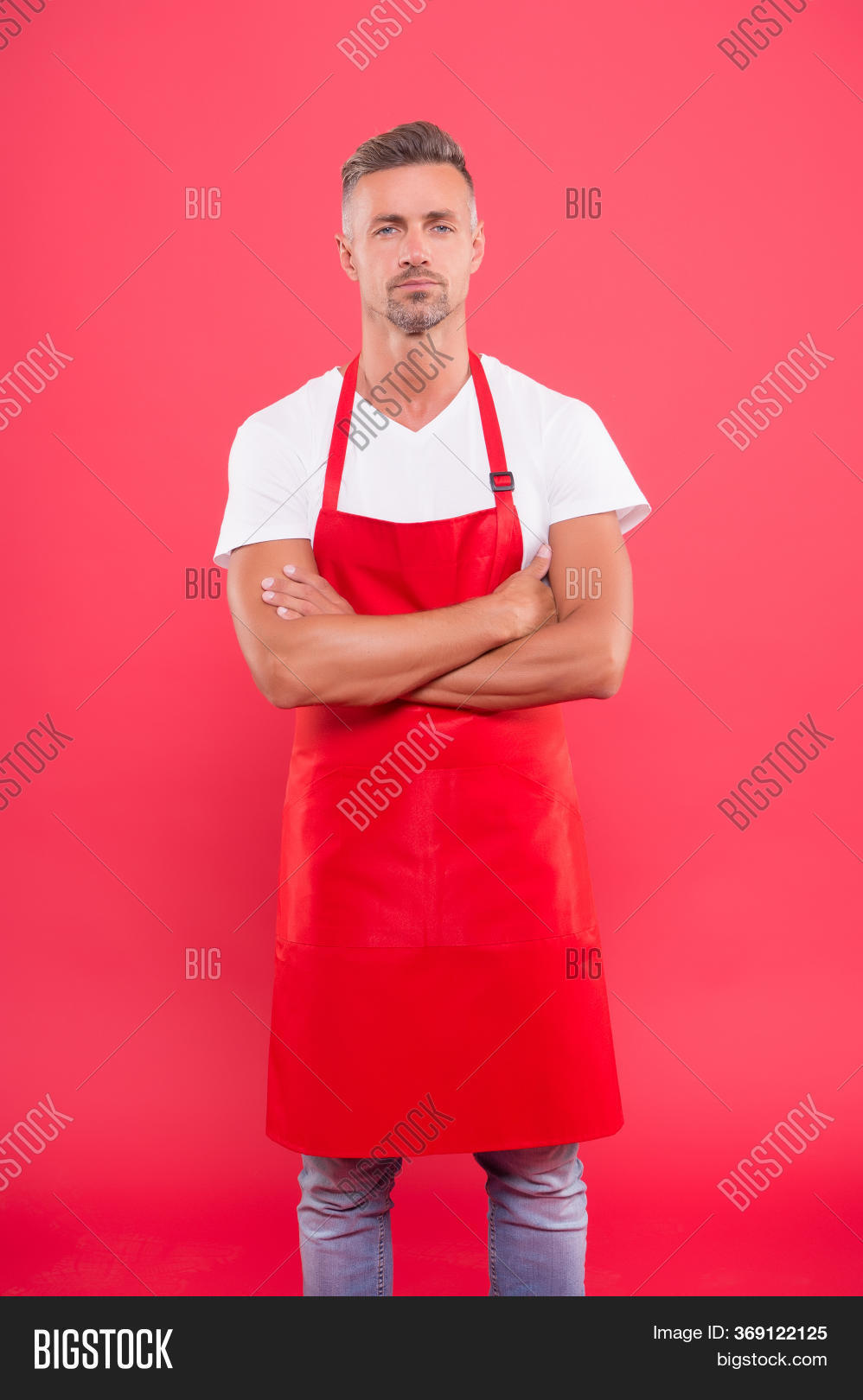 Handsome Waiter Red Image & Photo (Free Trial) | Bigstock
