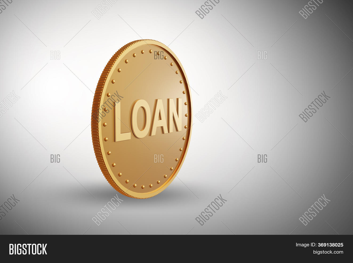Loan Debt Concept - 3d Image & Photo (Free Trial) | Bigstock