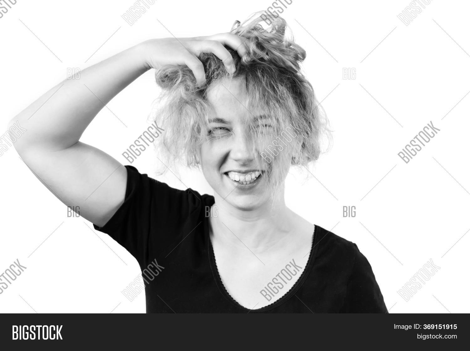 Close- Disheveled Girl Image & Photo (Free Trial) | Bigstock