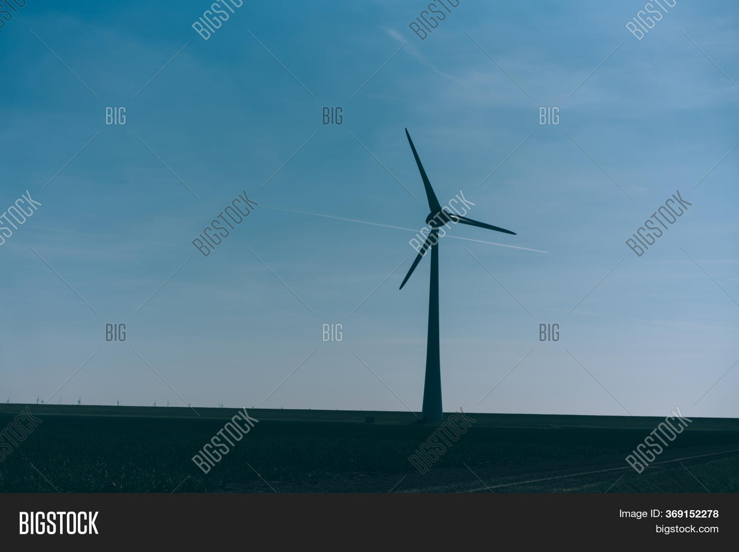 Modern Windmills On Image & Photo (Free Trial) | Bigstock