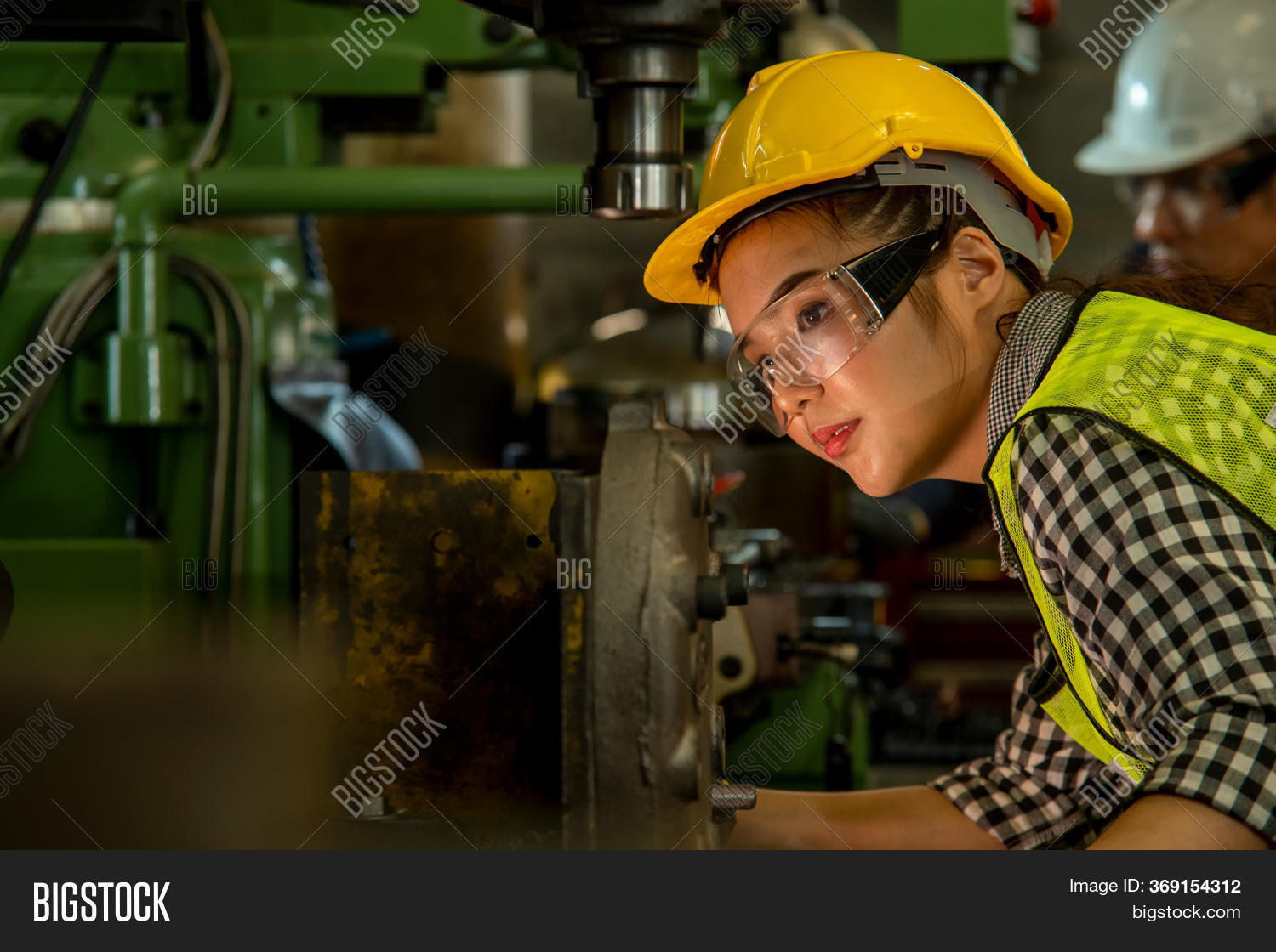 Female Worker Wearing Image & Photo (Free Trial) | Bigstock
