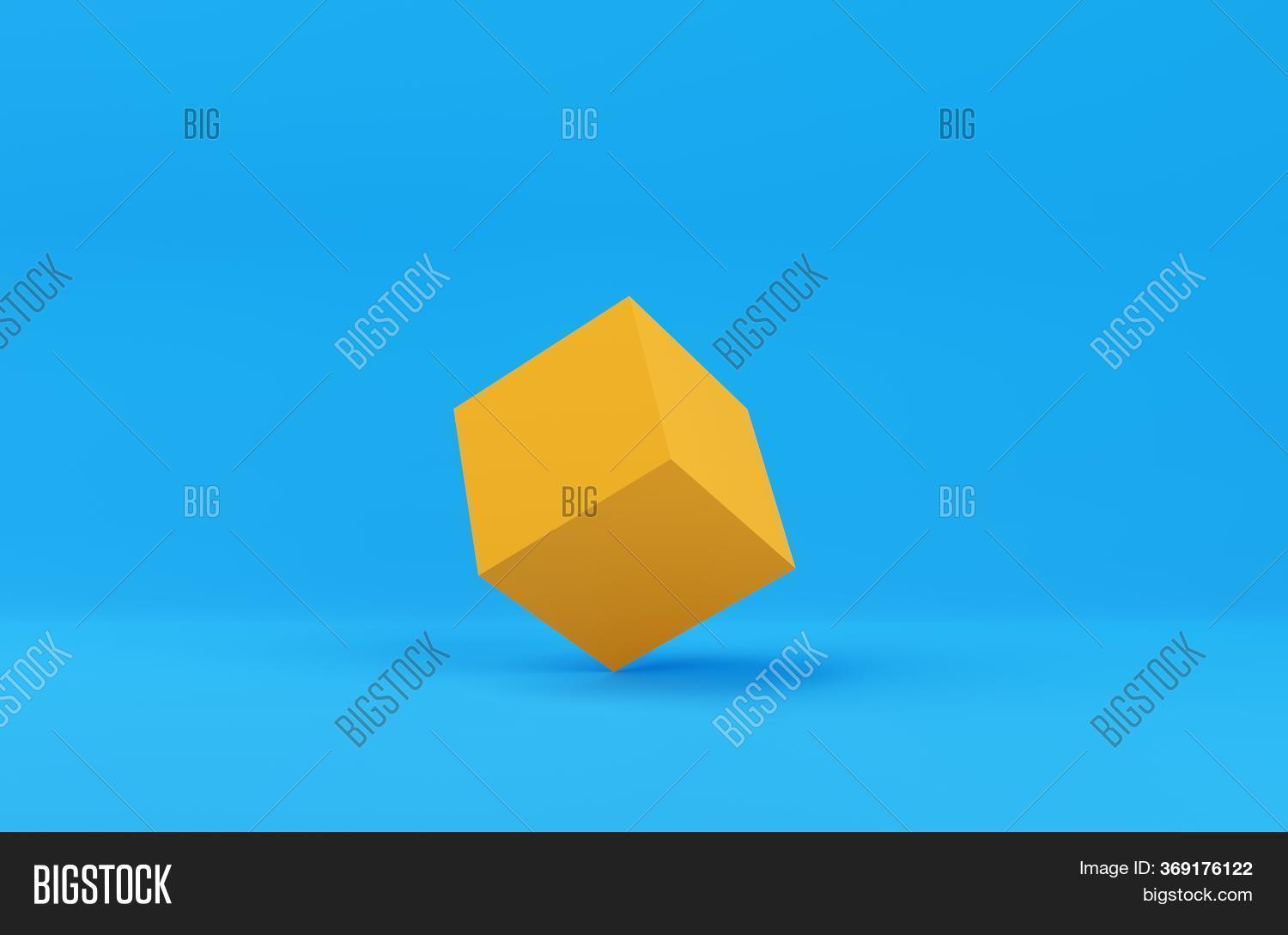 Orange Cube Box Image & Photo (Free Trial) | Bigstock