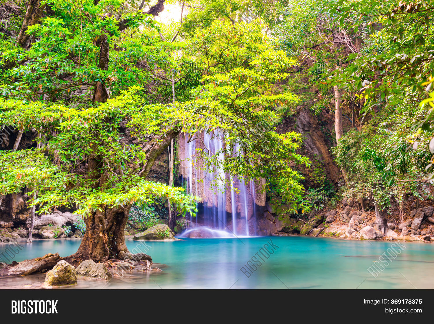 Beautiful Waterfall Image & Photo (Free Trial) | Bigstock